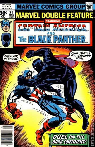 Marvel Double Feature #21 Published March 1977 | Key Co