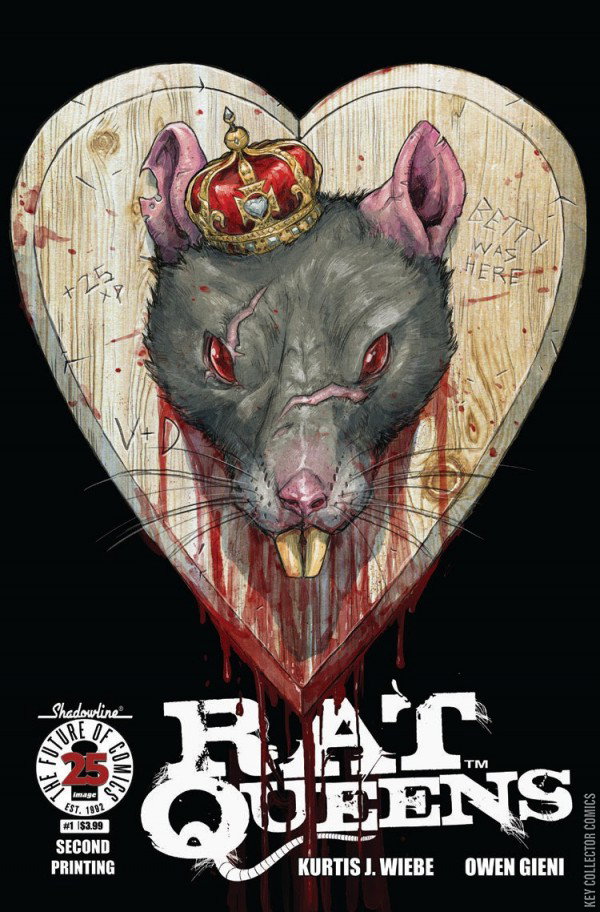 Rat Queens #1 2nd Print Published March 2017 | Key Col
