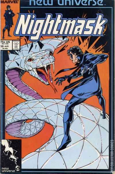 Nightmask #10 Published August 1987 | Key Collector Comics