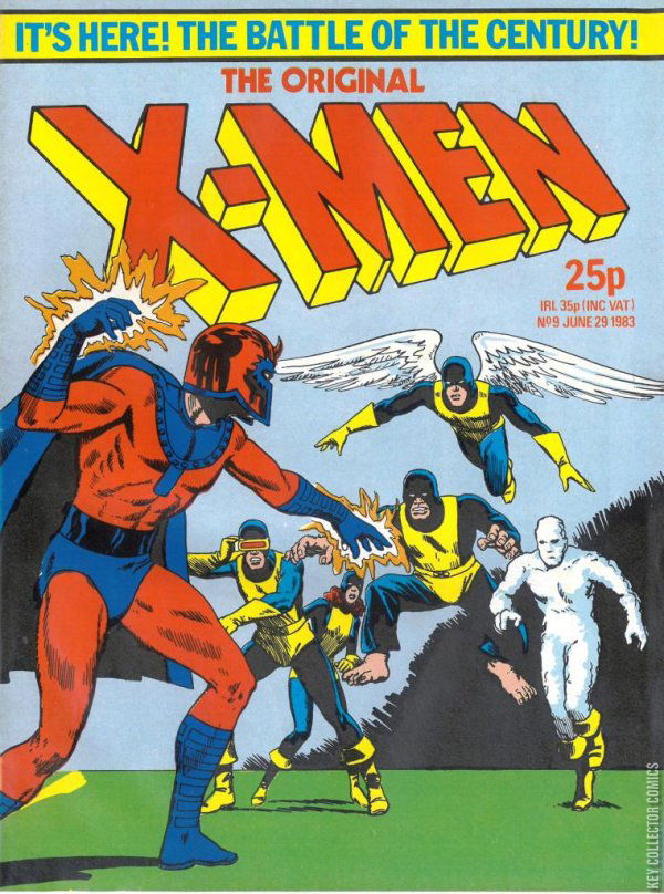 The Original X-Men #9 Published June 1983 | Key Collect