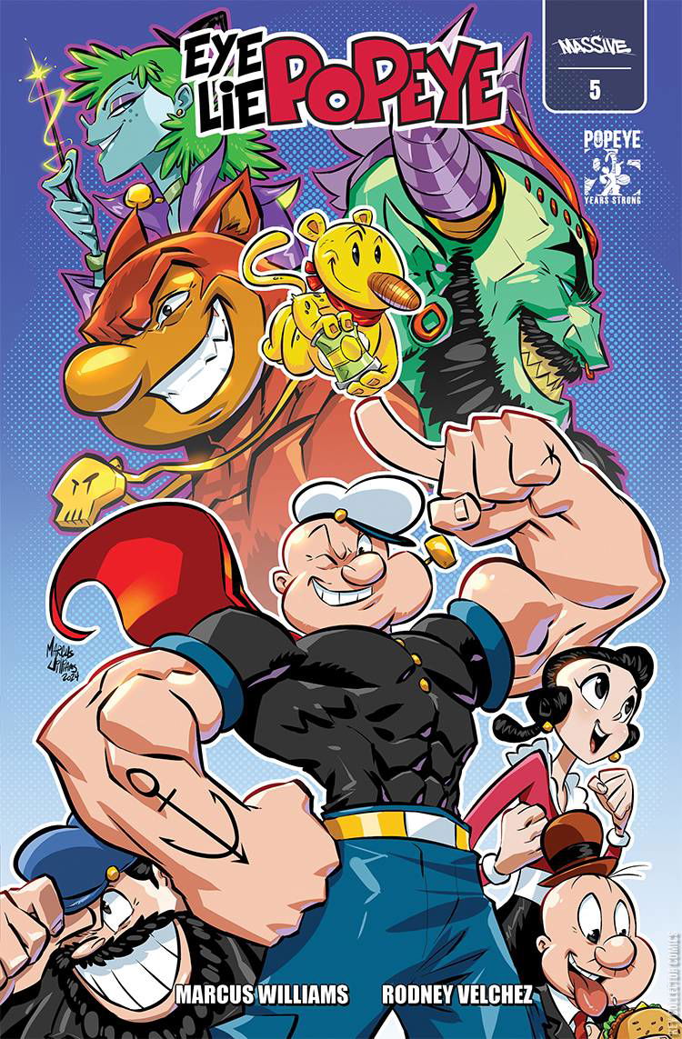Eye Lie Popeye #5 Variant Published July 2025 | Key Co