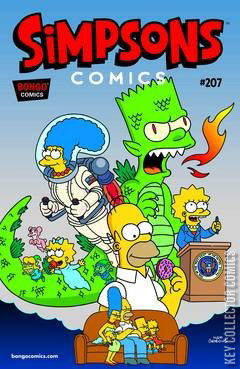 Simpsons Comics #207 Published December 2013 | Key Coll