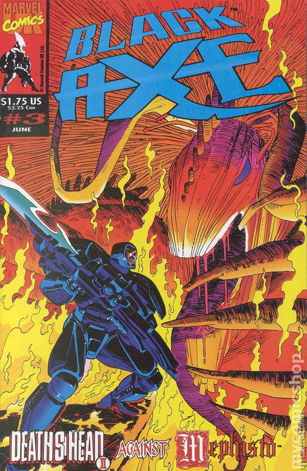Black Axe #3 Published June 1993 | Key Collector Comics