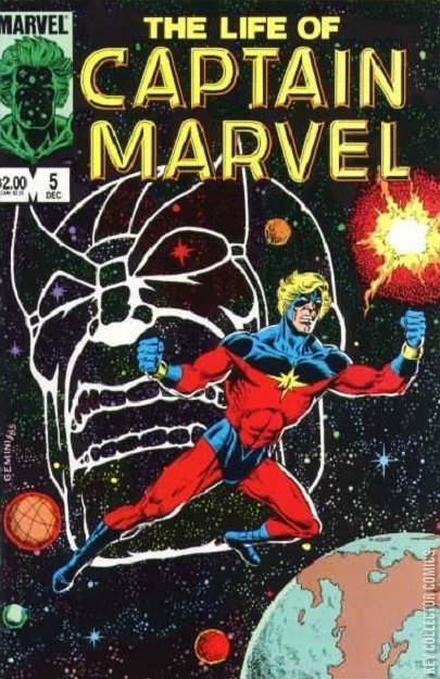 Life of Captain Marvel, The #5 Published December 1985