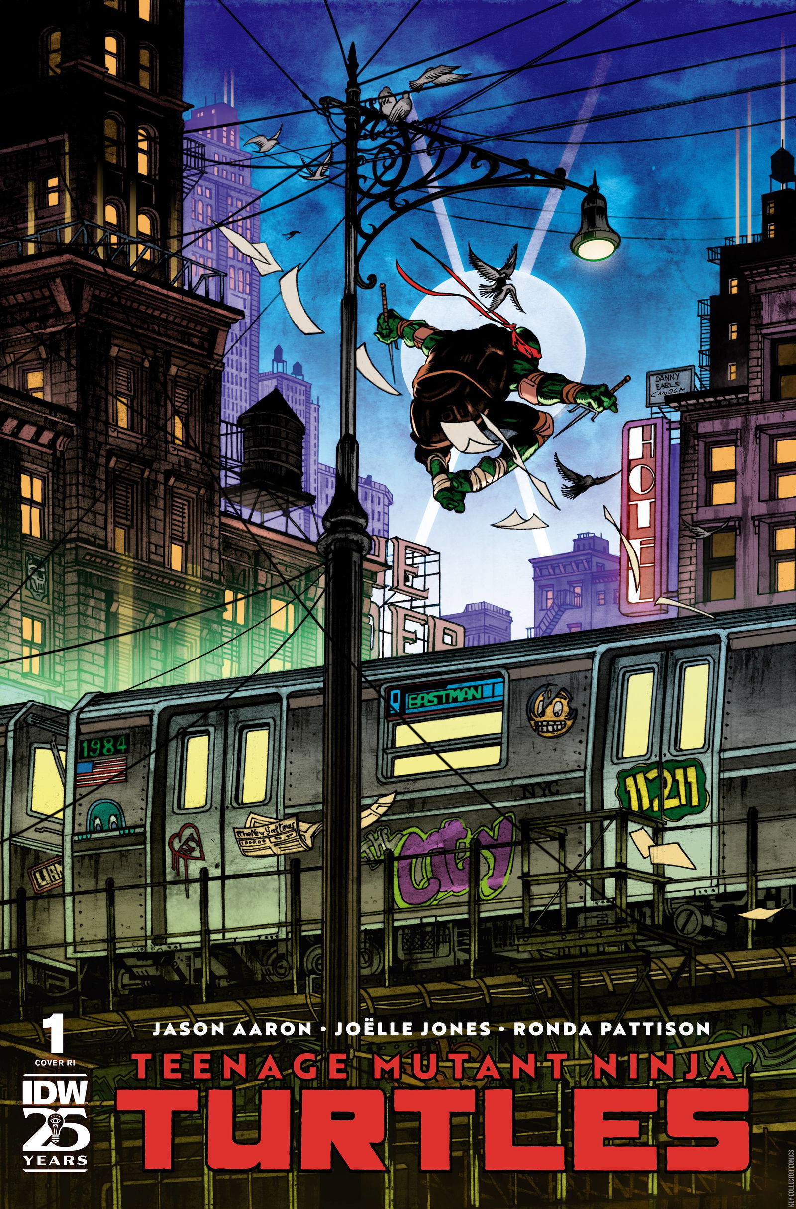 Teenage Mutant Ninja Turtles #1 1:25 Published July 20