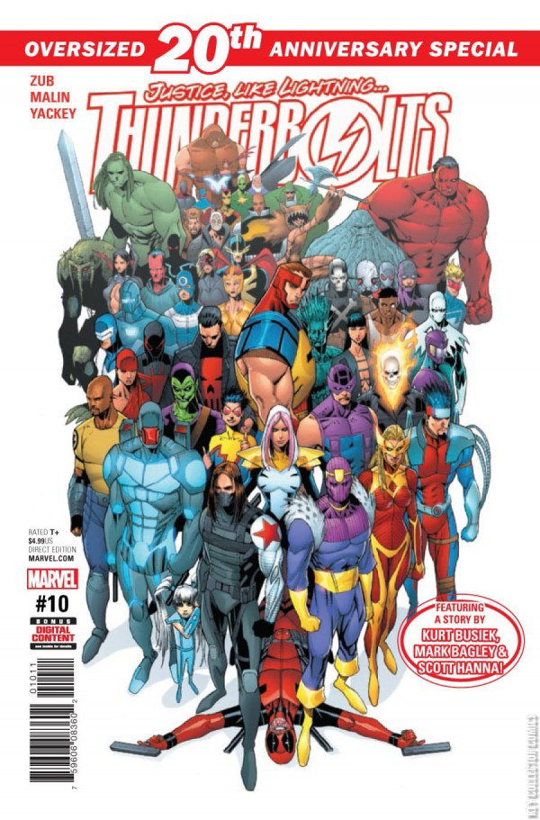 Thunderbolts #10 Published February 2017 | Key Collecto