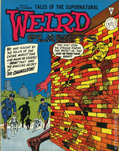 Weird Planets #22 Published January 1962 | Key Collecto