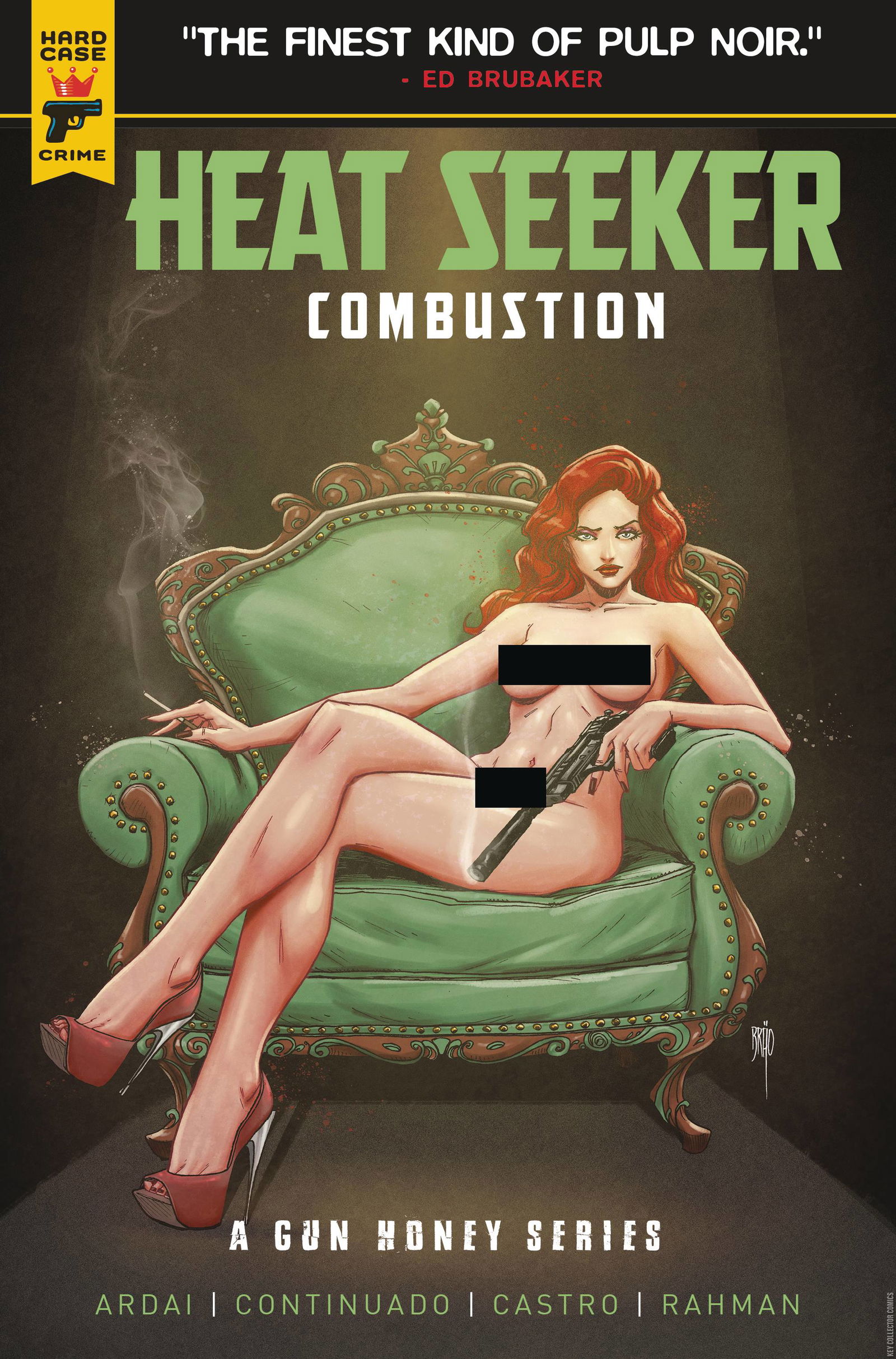 Heat Seeker: Combustion - A Gun Honey Series #4 Variant Pub