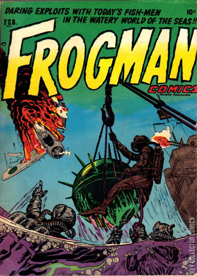 Frogman Comics #8 Published February 1953 | Key Collect