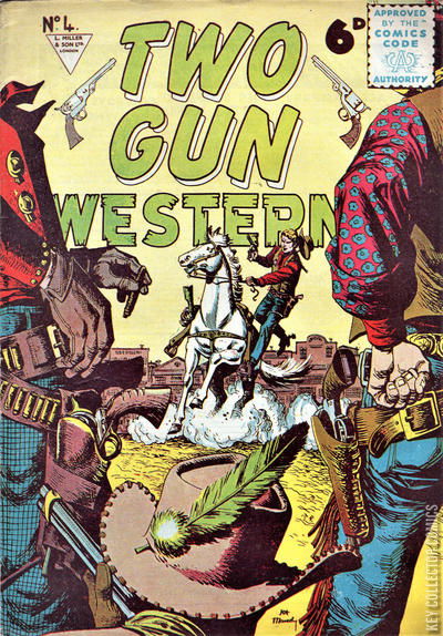 Two Gun Western #4 UK Edition Published January 1956