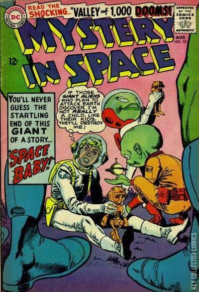 Mystery In Space #101 Published August 1965 | Key Colle