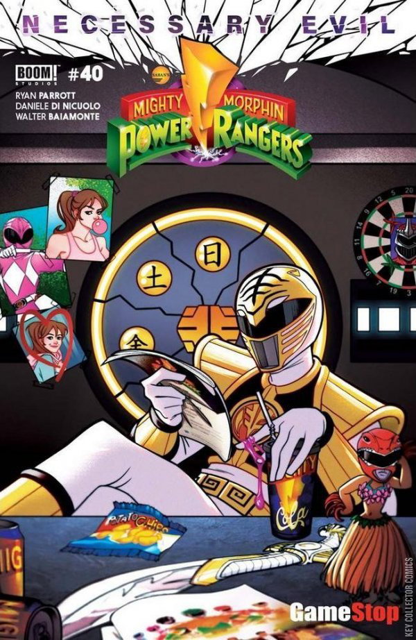 Mighty Morphin Power Rangers 40 Exclusive Published July 2
