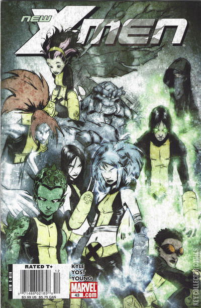 New X-Men #43 Newsstand Published January 2004 | Key C