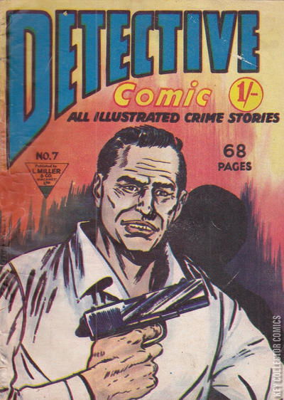 Detective Comic #7 UK Edition Published January 1959