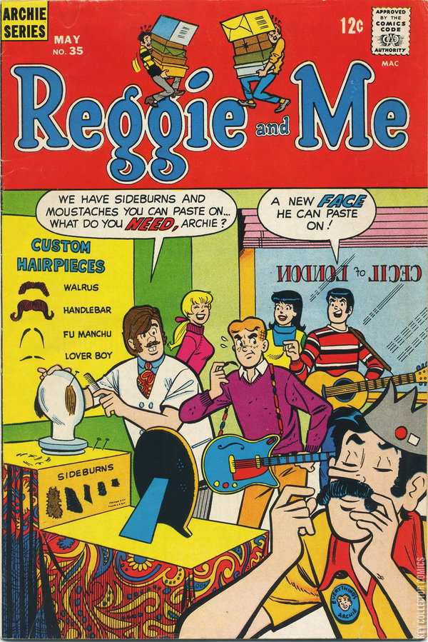 Archie's Rival Reggie #35 Published May 1969 | Key Coll