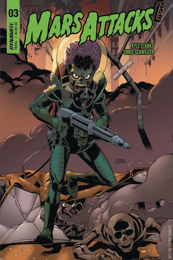 Mars Attacks #3 Variant Published December 2018 | Key