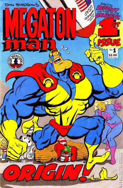 Megaton Man #1 Published January 1989 | Key Collector Comics