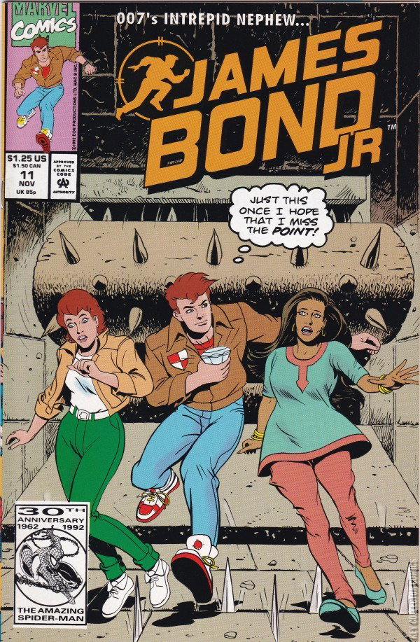 James Bond Jr. #11 Published October 1992 | Key Collect