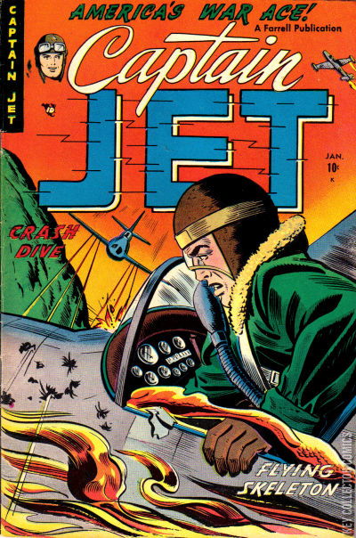 Captain Jet #5 Published January 1953 | Key Collector Comics