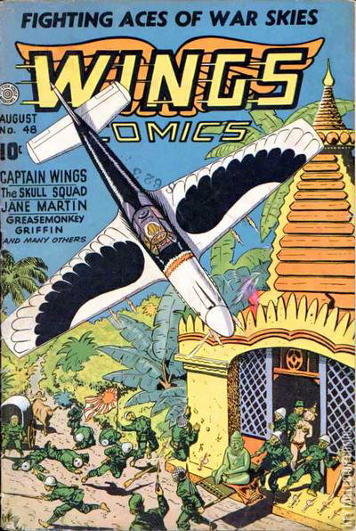 Wings Comics #48 Published August 1944 | Key Collector