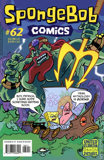 SpongeBob Comics #62 Published November 2016 | Key Coll