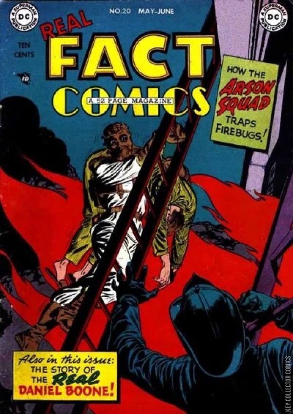 Real Fact Comics #20 Published March 1949 | Key Collect
