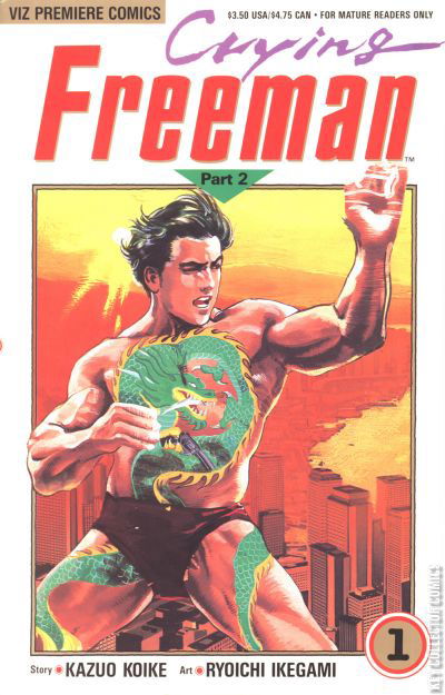 Crying Freeman Part 2 by Viz | Key Collector Comics