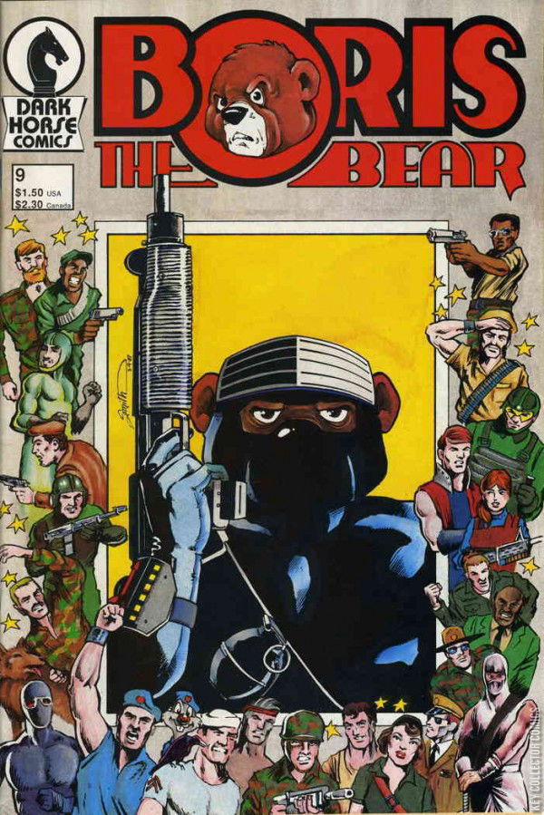 Boris the Bear #9 Published April 1987 | Key Collector