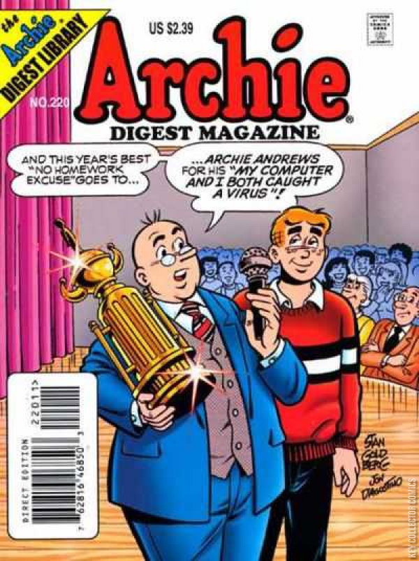 Archie Comics Digest #220 Published December 2005 | Key
