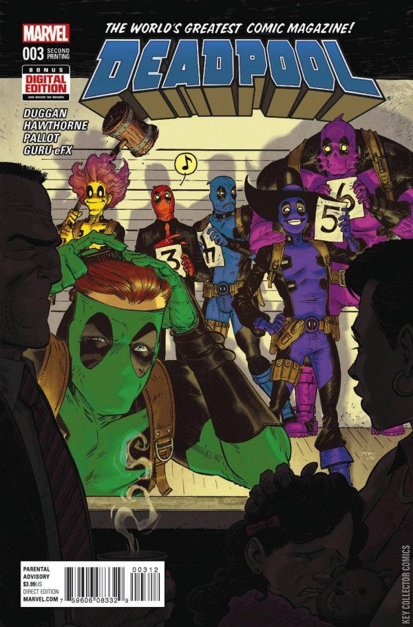 Deadpool #3 Published February 2016 | Key Collector Comics