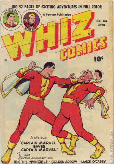 Whiz Comics #132 Published April 1951 | Key Collector Comics