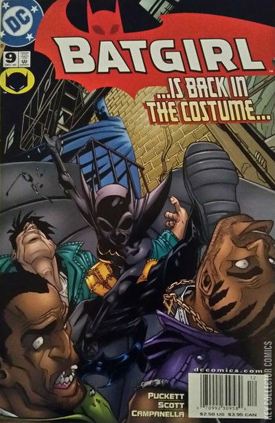 Batgirl 9 Newsstand Published December 2000 Key Col
