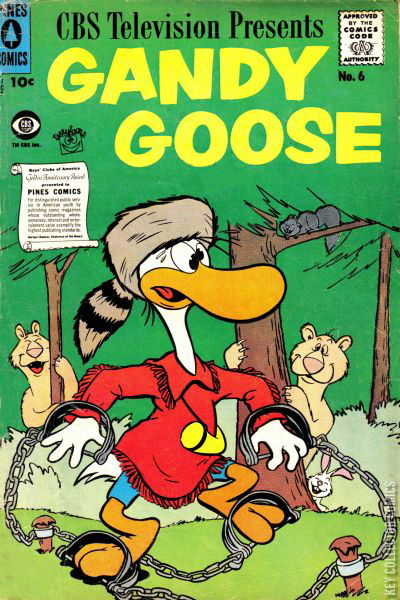 Gandy Goose #6 Published January 1958 | Key Collector Comics