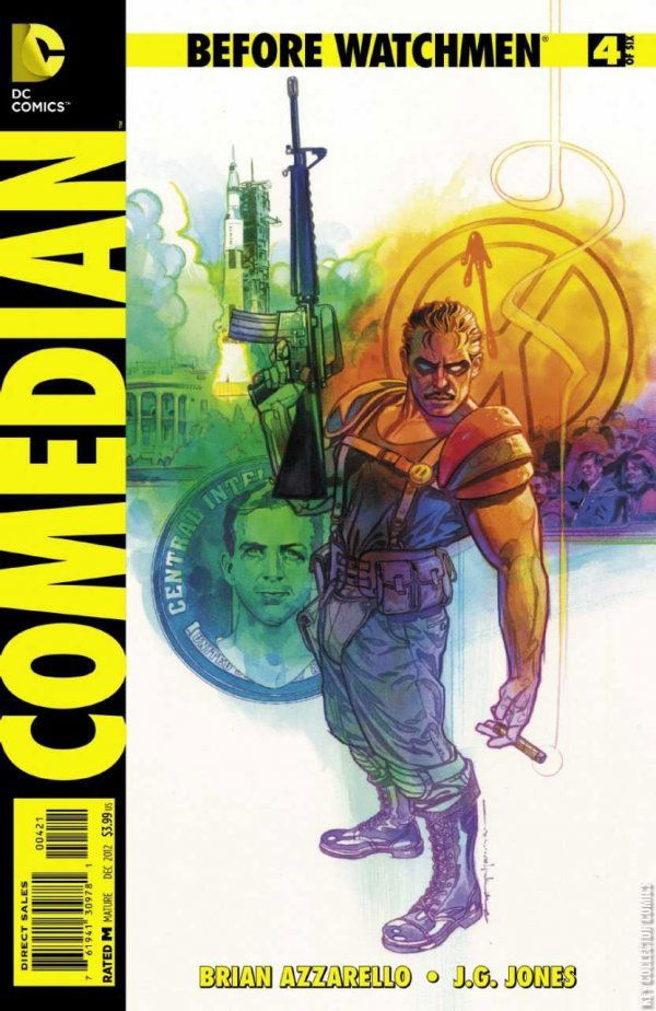 Before Watchmen: Comedian #4 Variant Published December 201