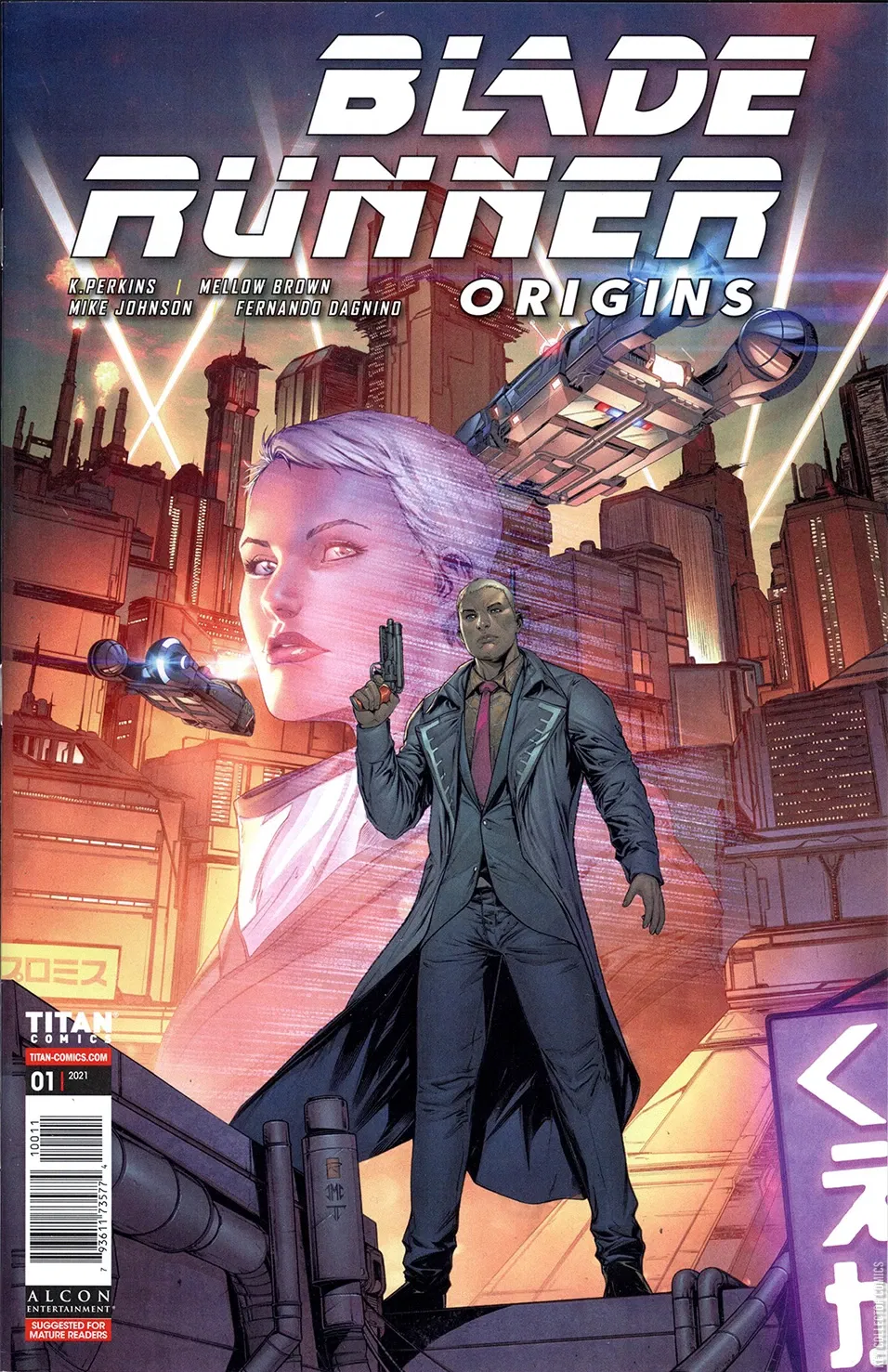 Blade Runner: Origins #1 Variant Published March 2021