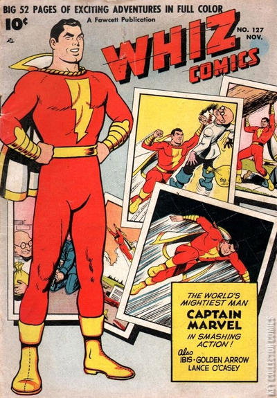 Whiz Comics #127 Published November 1950 | Key Collecto