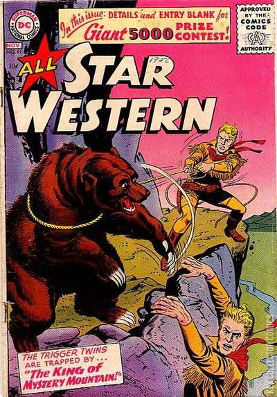 All-Star Western #91 Published October 1956 | Key Colle