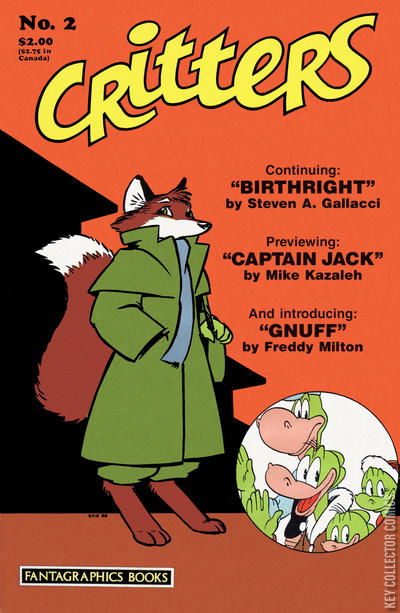 Critters #2 Published July 1986 | Key Collector Comics