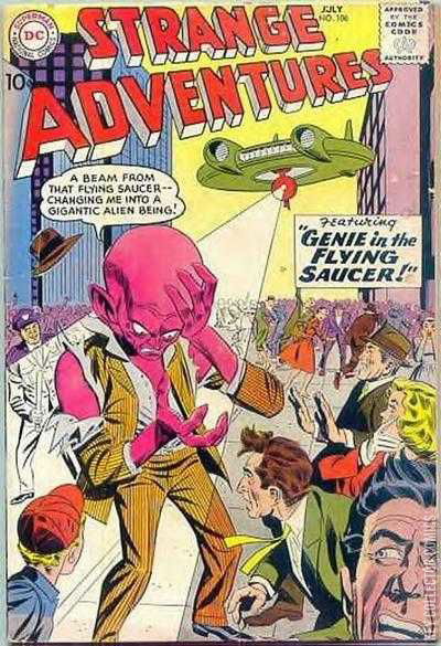 Strange Adventures #106 Published July 1959 | Key Colle
