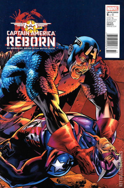 Captain America Reborn #5 Newsstand Published February