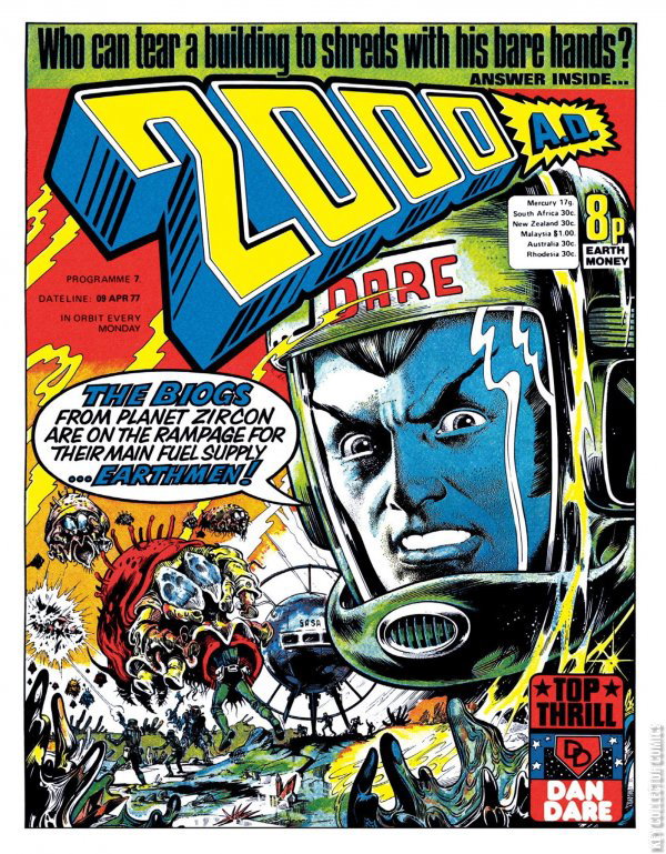 2000 AD #7 Published April 1977 | Key Collector Comics