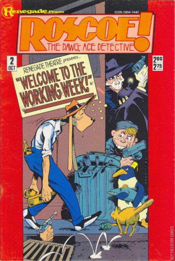 Roscoe: The Dawg Ace Detective by Renegade Press | Key Collector Comics