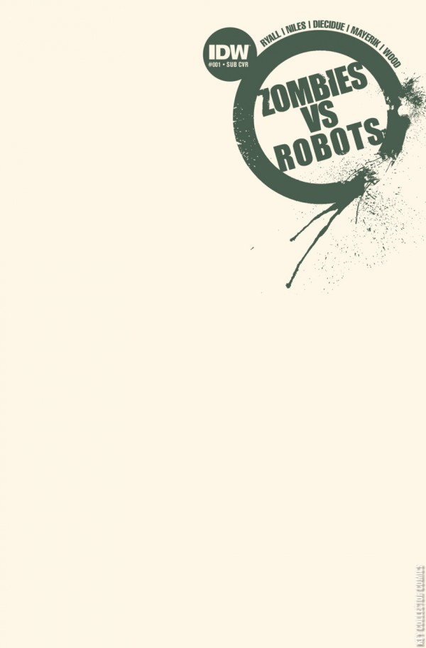 Zombies vs. Robots #1 Variant Published January 2015