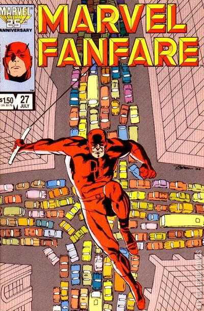 Marvel Fanfare #27 Published July 1986 | Key Collector