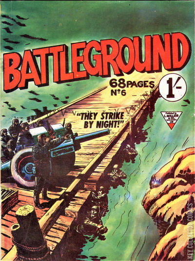Battleground #6 UK Edition Published January 1961 | Ke