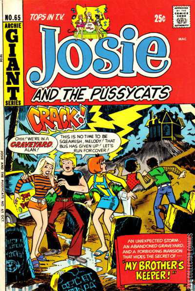 Josie (and the Pussycats) #65 Published October 1972