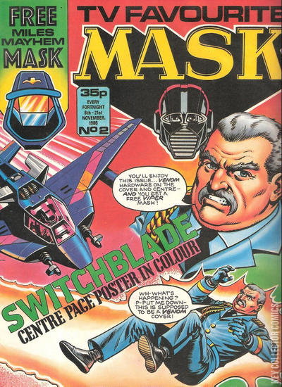 MASK #2 Published January 1986 | Key Collector Comics