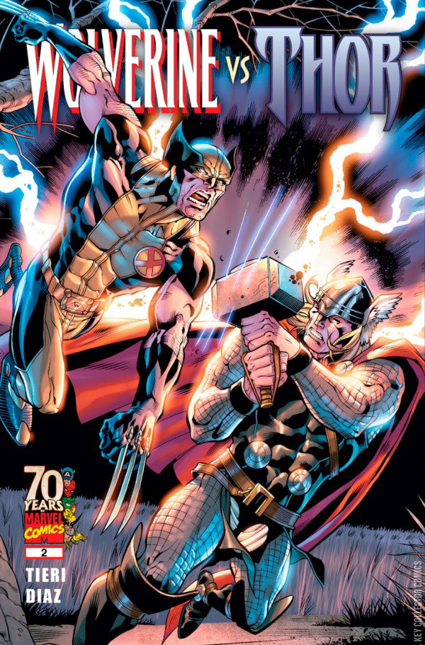 Wolverine vs. Thor #2 Published October 2009 | Key Coll
