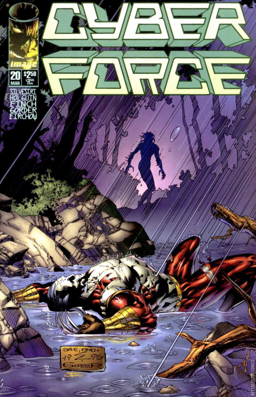 Cyberforce #20 Published March 1996 | Key Collector Comics