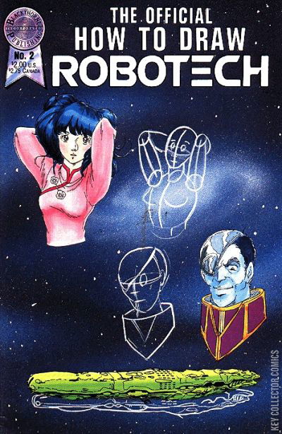 The Official How To Draw Robotech #2 Published March 19